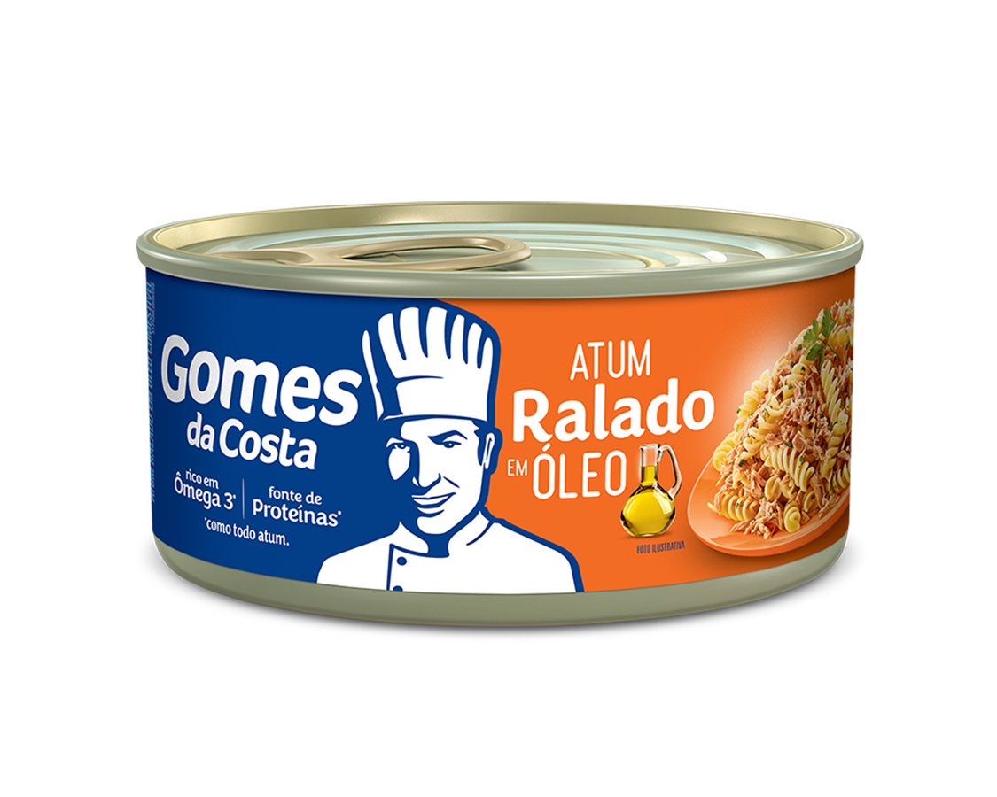 Atum Ralado em Óleo - Gomes da Costa