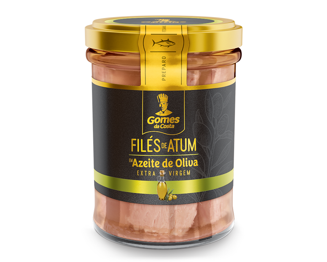 Filés de Atum em Azeite de Oliva Extra Virgem - Gomes da Costa